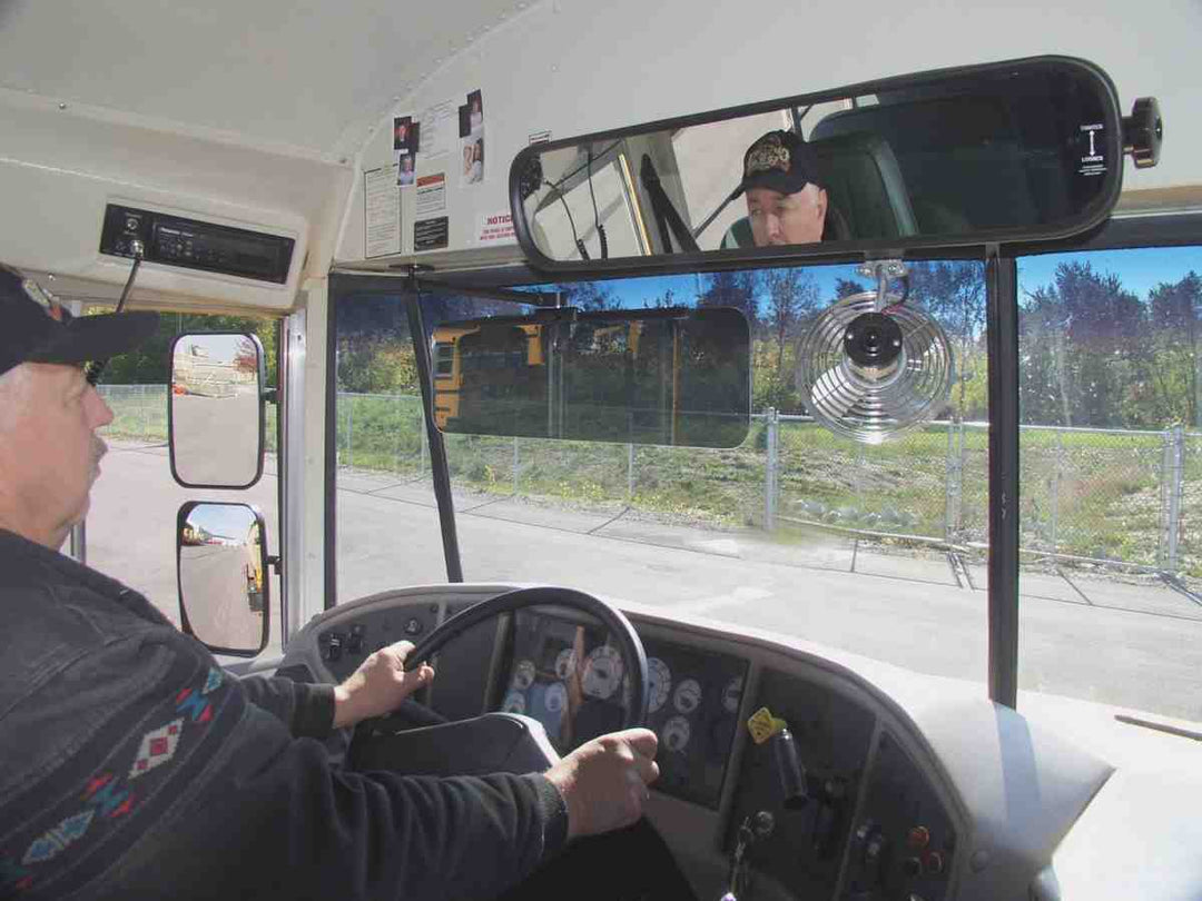 1002 Motor Coach Sun Visor 6 x 24" – Tiger Mirror Corporation